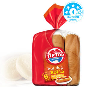 Tip Top Hot Dog Rolls - Fruit Break